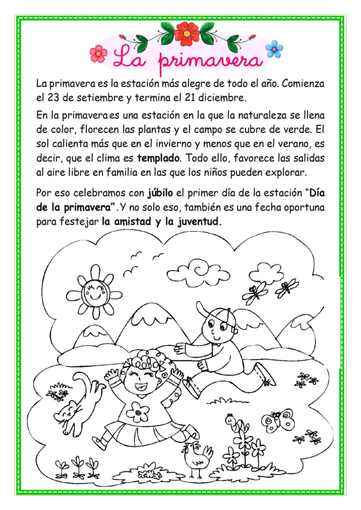 Primavera PLAN Lector - Lenguaje Y Comunicación - Studocu