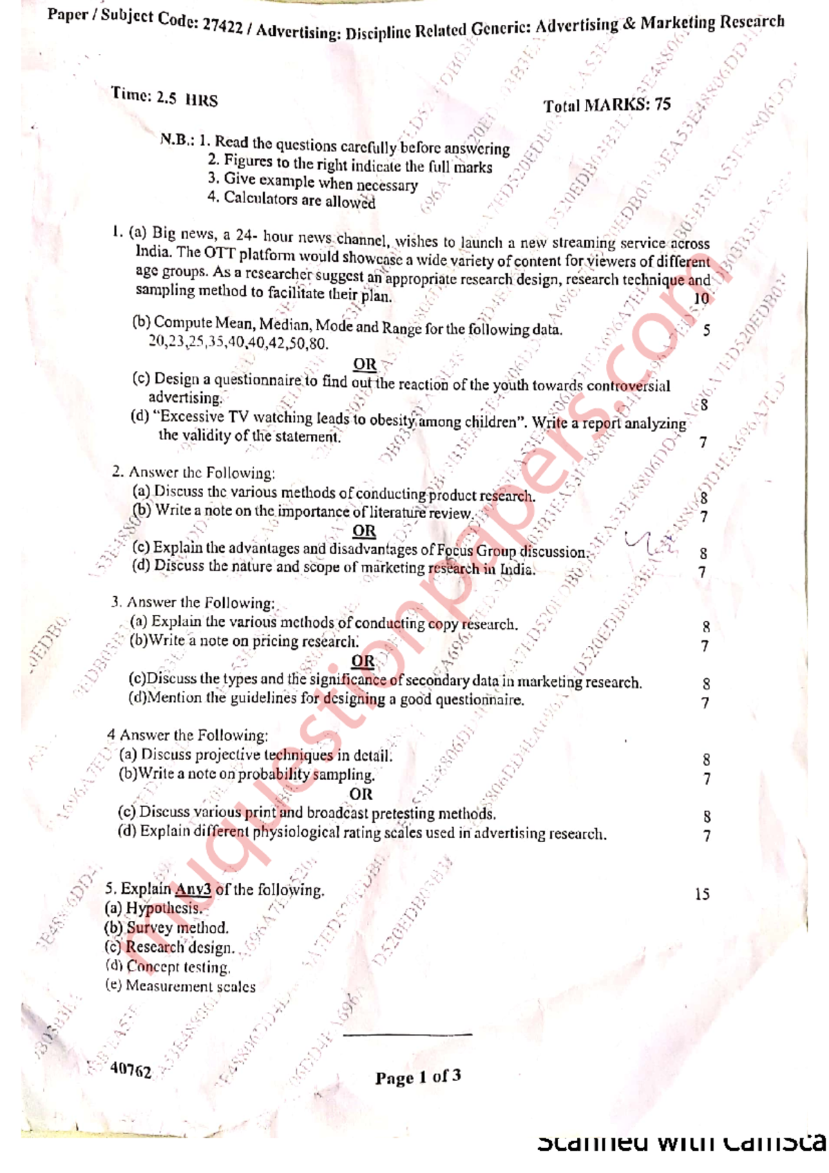 Arts ba-in-multimedia-and-mass-communication-bammc semester-5 2023 ...