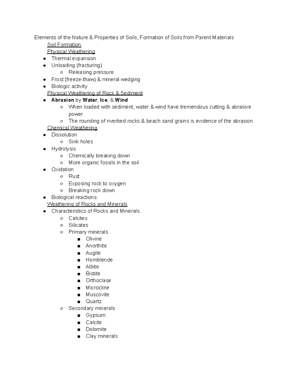 Soil 2 - chapter 2 - Elements of the Nature & Properties of Soils ...