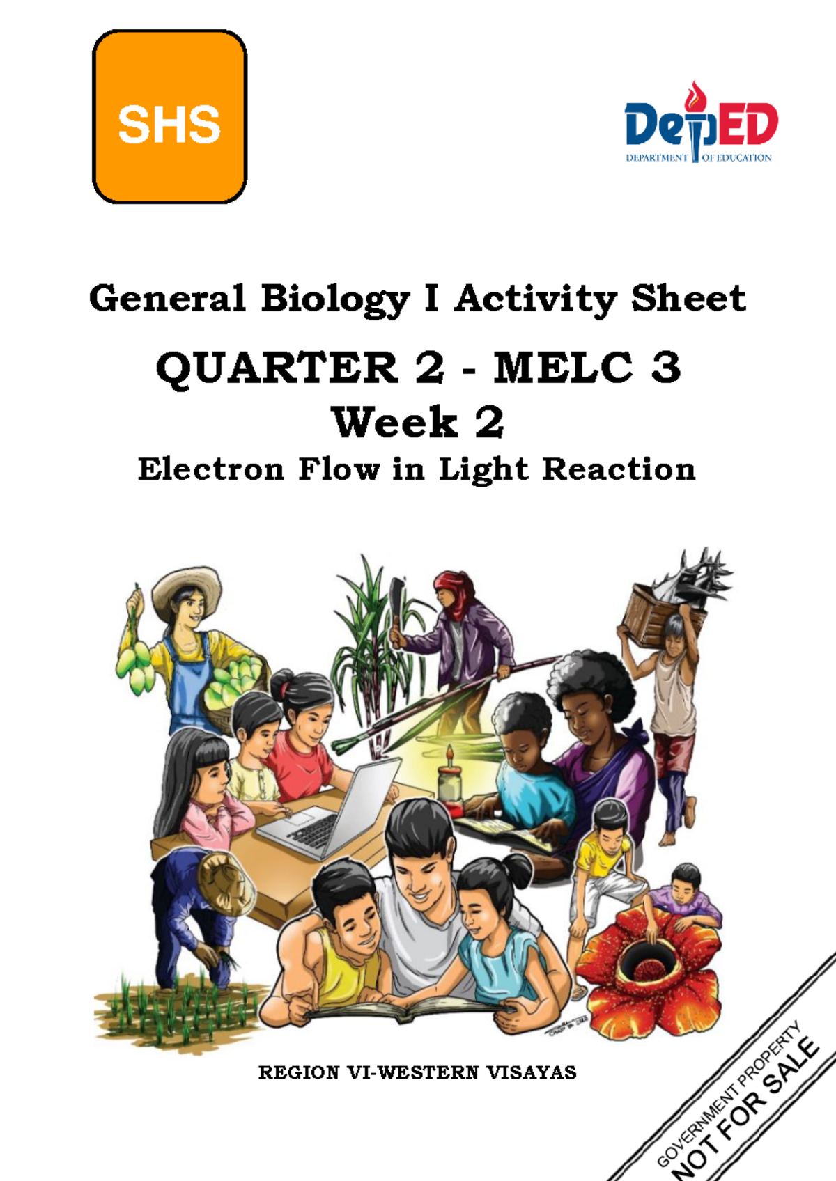 LAS SHS Gen Bio 1 MELC 3 Q2 Week 2: Electron Flow in Light Reaction ...