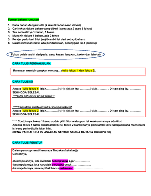 Uat B Melayu Tingkatan 4 K1 Tingkatan 4 Bahasa Melayu Kertas 1 2 Jam