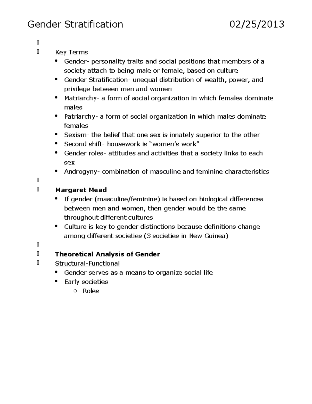 Soc 201 exam 2 - Summary Sociology: an Introduction to Sociology ...