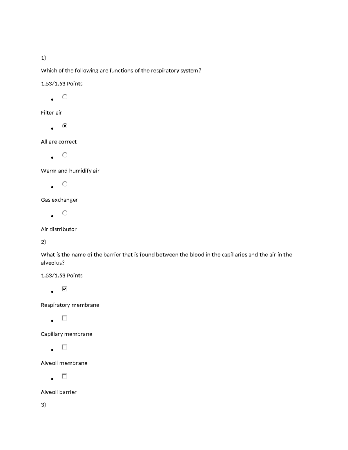 A&P Final Exam: Functions and Structures of the Respiratory System ...