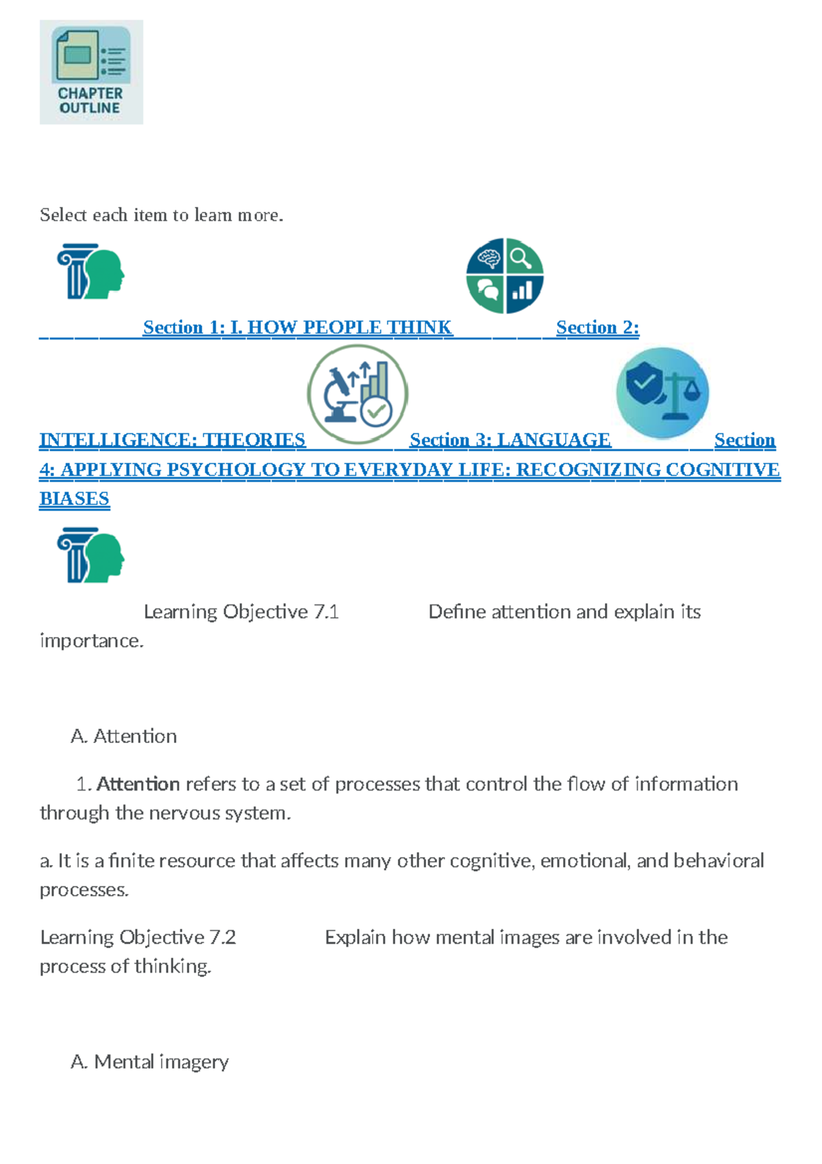 Cognitive Processes: Problem-Solving & Intelligence (PSY 101) - Studocu