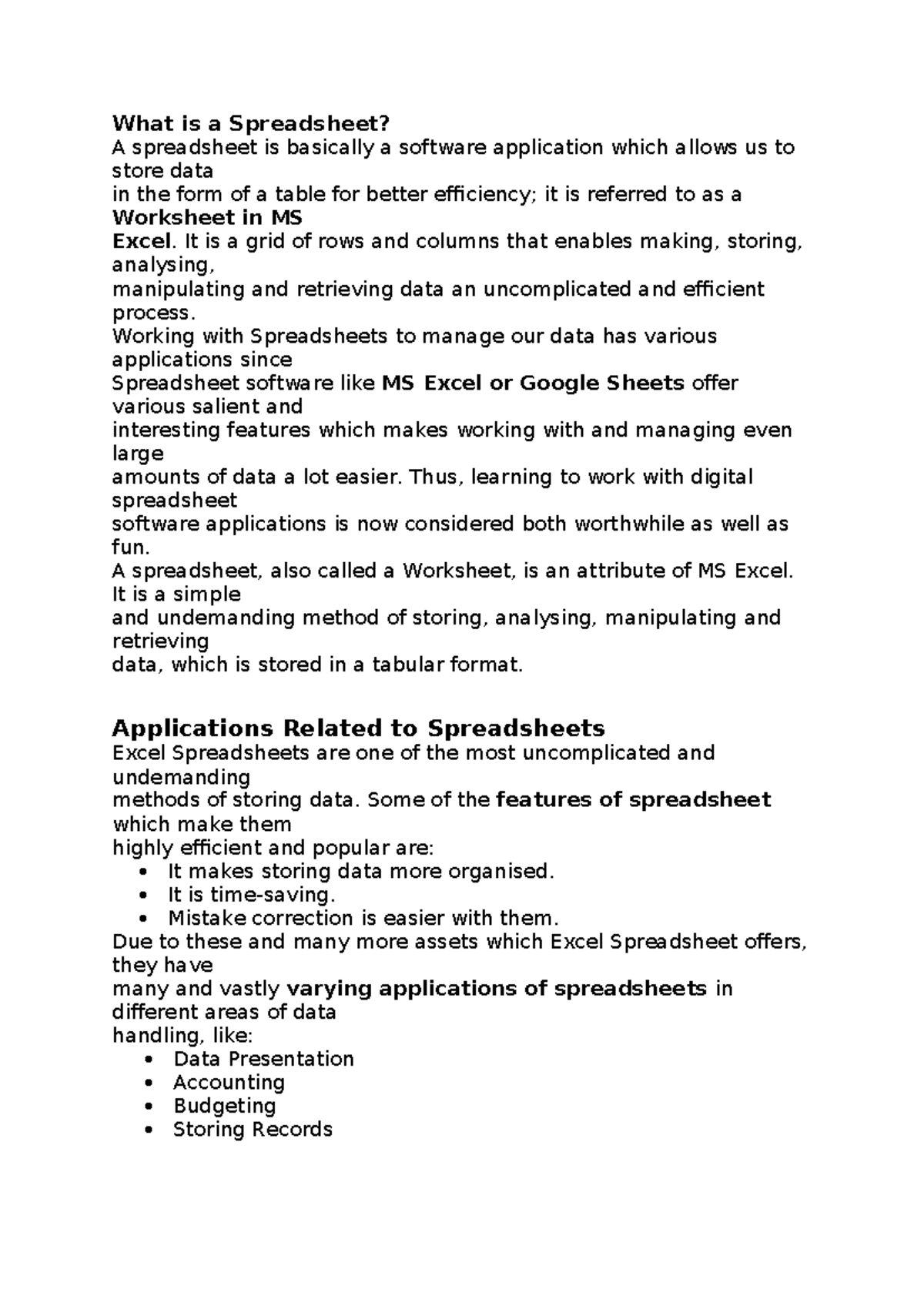 Understanding Microsoft Excel: A Comprehensive Guide to Spreadsheets ...