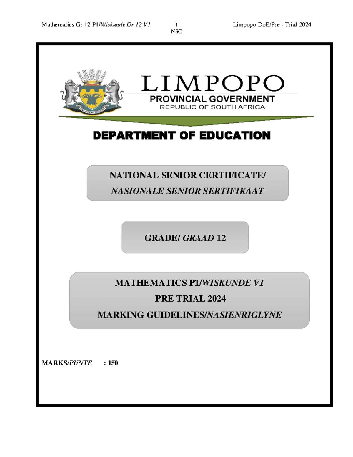 Technical Mathematics Gr 11 Term 3 Learner Support Material 2024 - Studocu