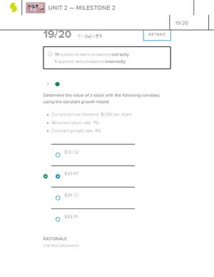 MT217 Unit 3 Assignment - QUESTION 1 : DuPont analysis) Garwryk, Inc., which is financed with ...