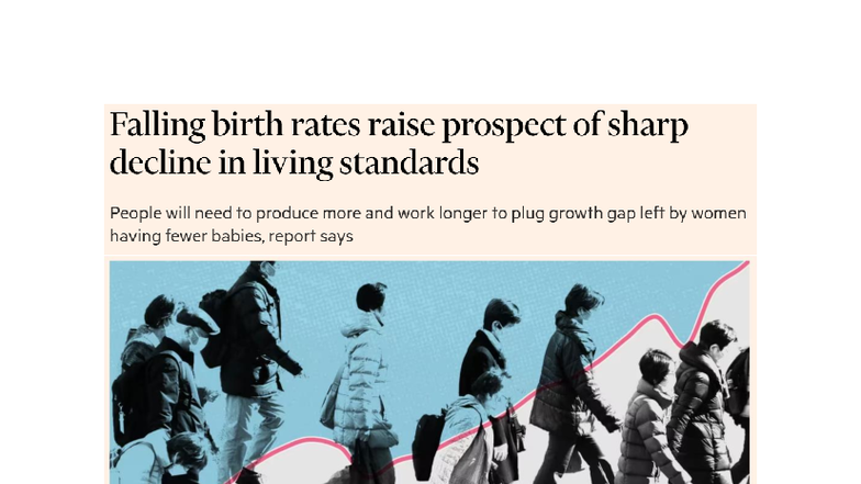 Declining Birth Rates and Economic Growth: A McKinsey Report Analysis ...