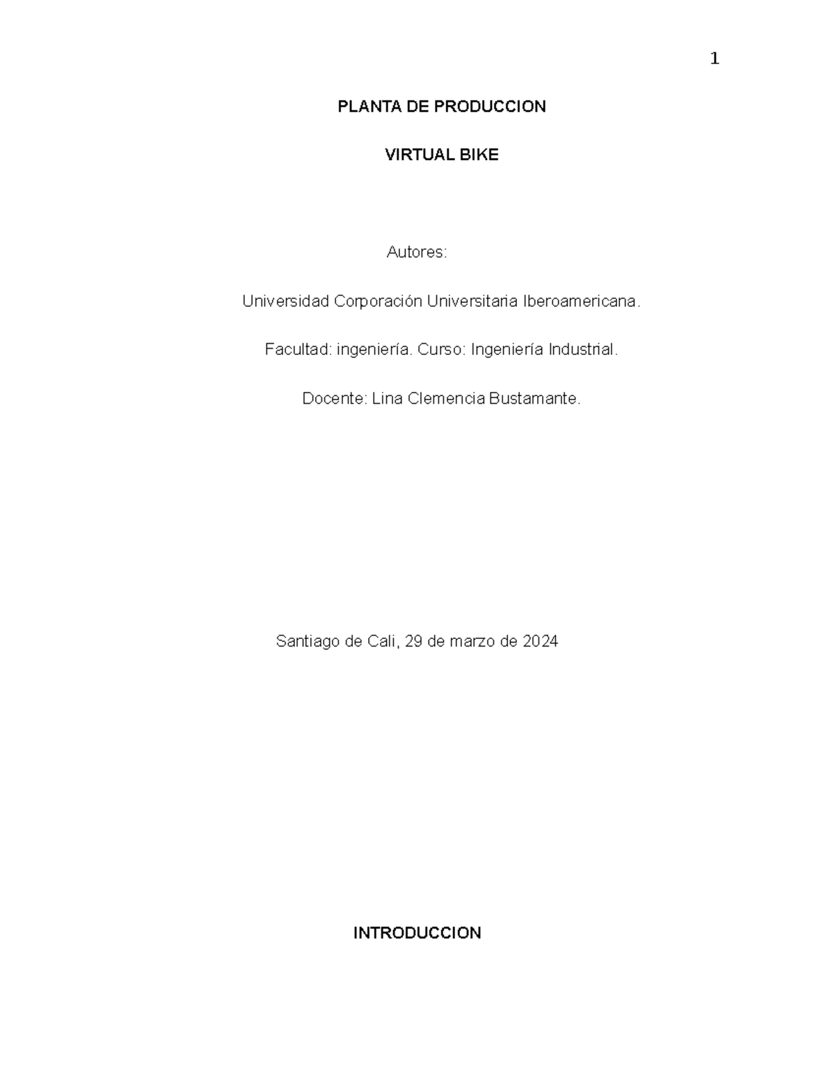 Actividad 4: Análisis y Optimización del Proceso Productivo Bike 1 - Studocu