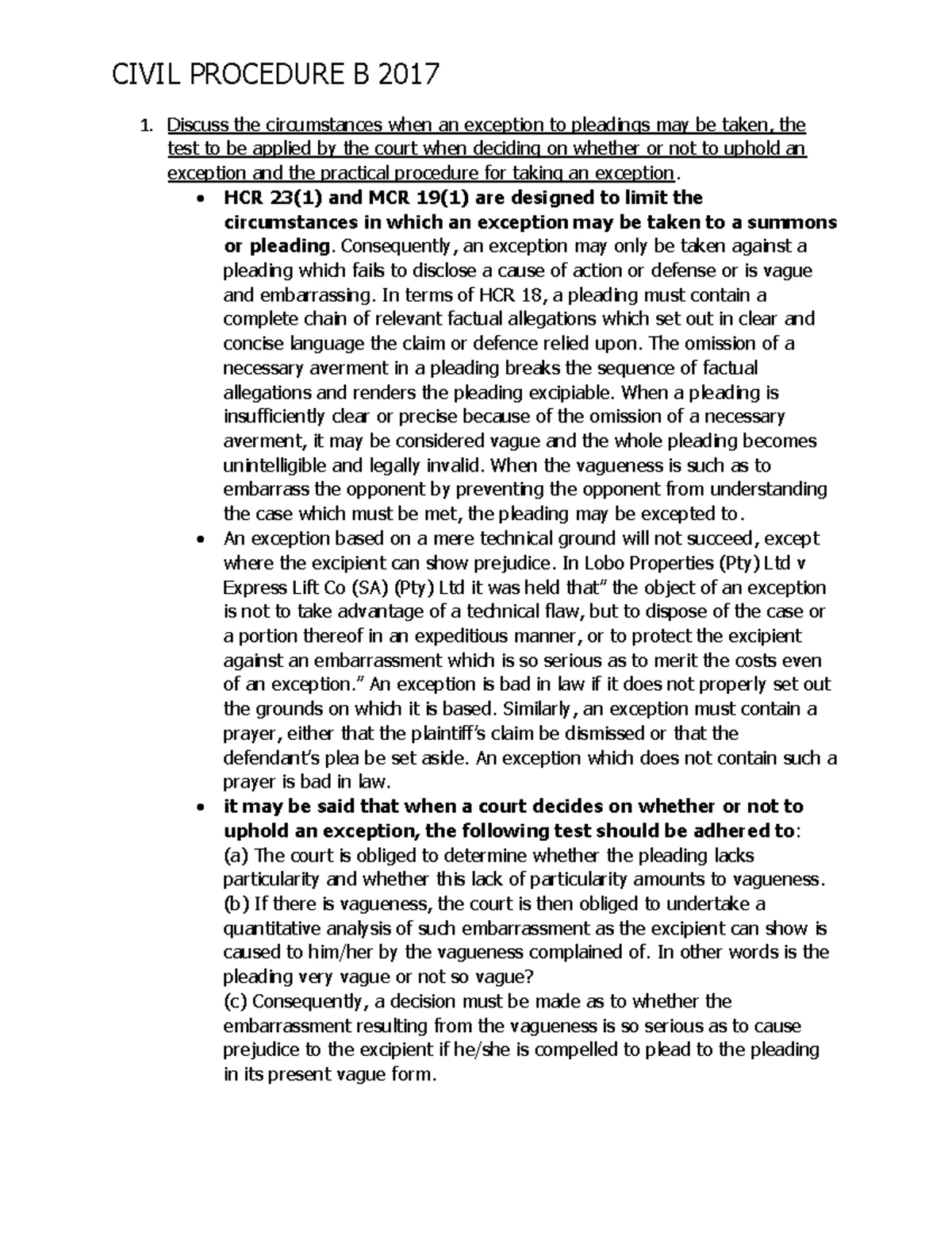 Rule Nisi: Exception to Ex Parte Orders and Their Application Process ...