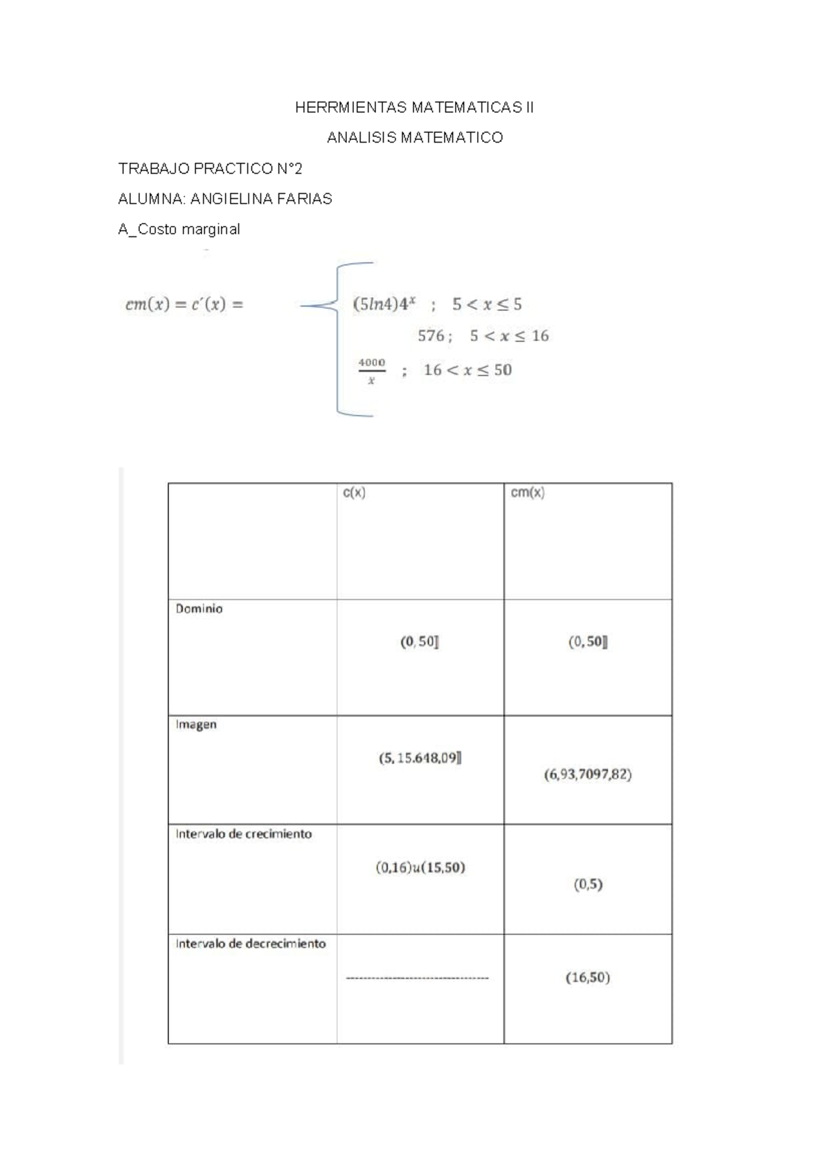 Herrmientas Matematicas II. tp N°2 - Herramientas Matemáticas II ...