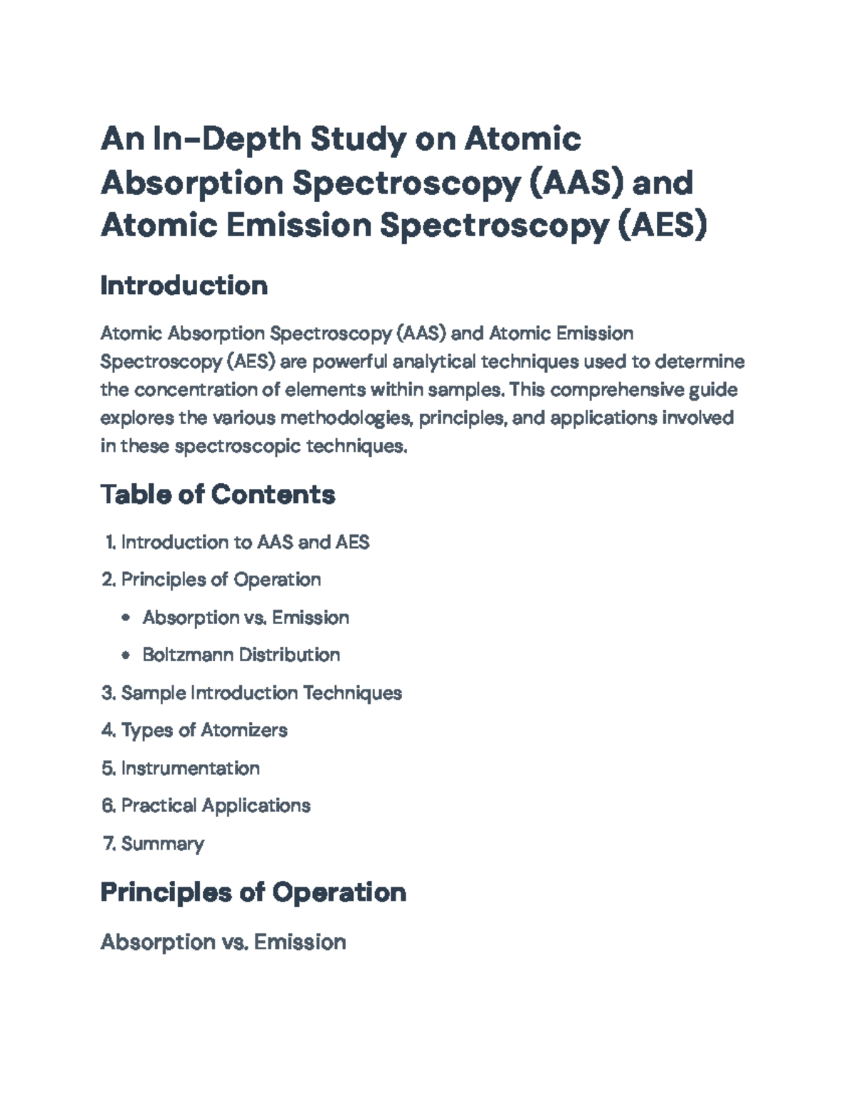 Comprehensive Guide to Atomic Absorption & Emission Spectroscopy (AAS ...
