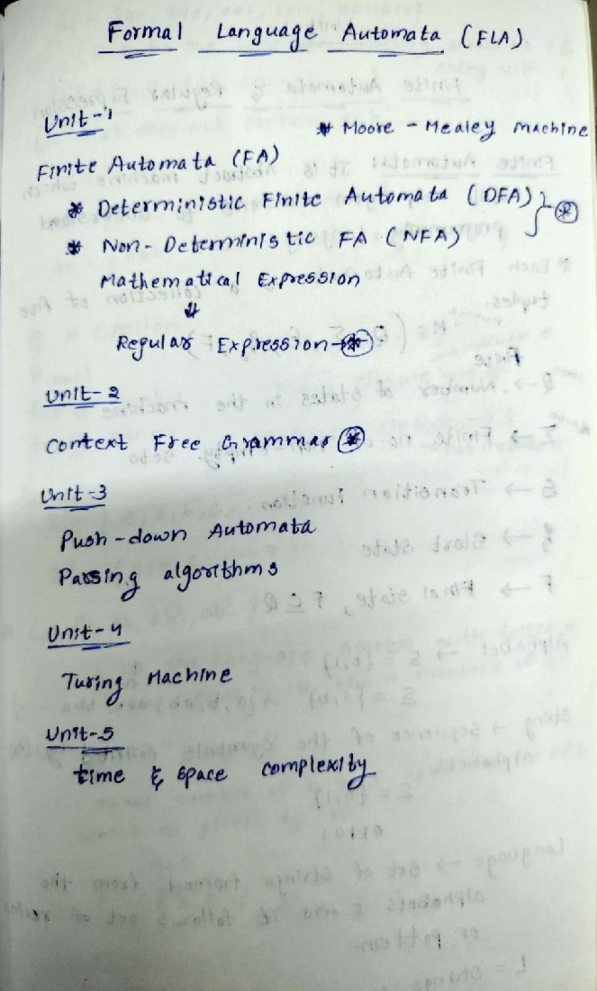 Formal Language Automata (FLA) - Finite Automata and Turing Machines ...