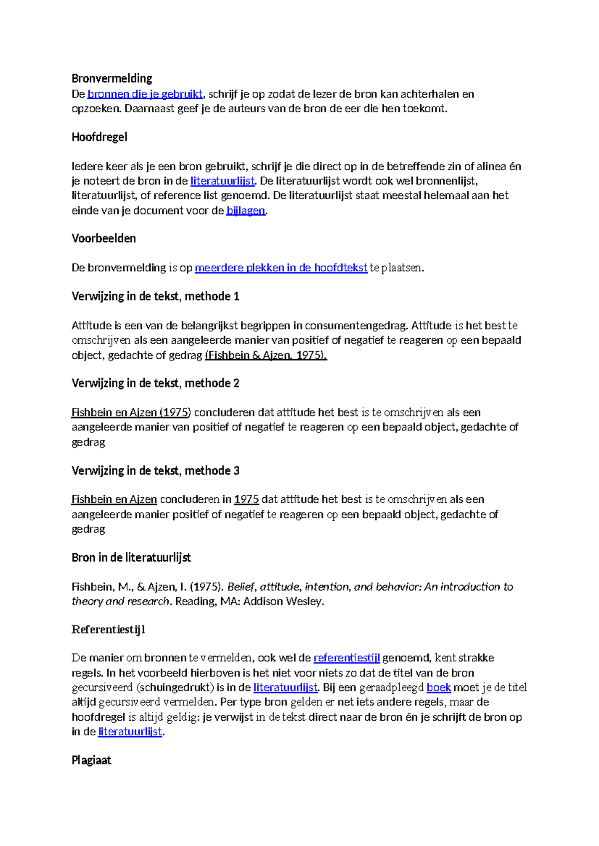 Bronvermelding en Referentiestijl volgens APA - Handleiding - Studeersnel