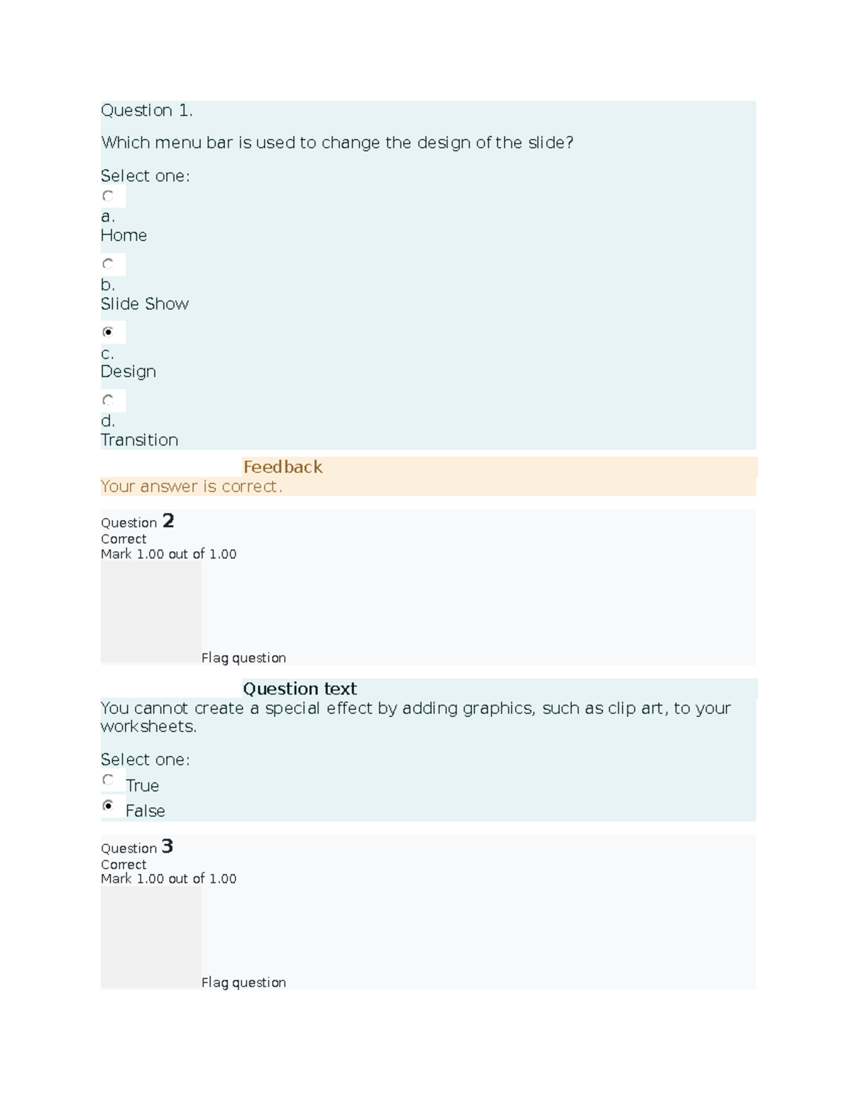 Computing Fundamentals Quiz Questions & Answers - Studocu