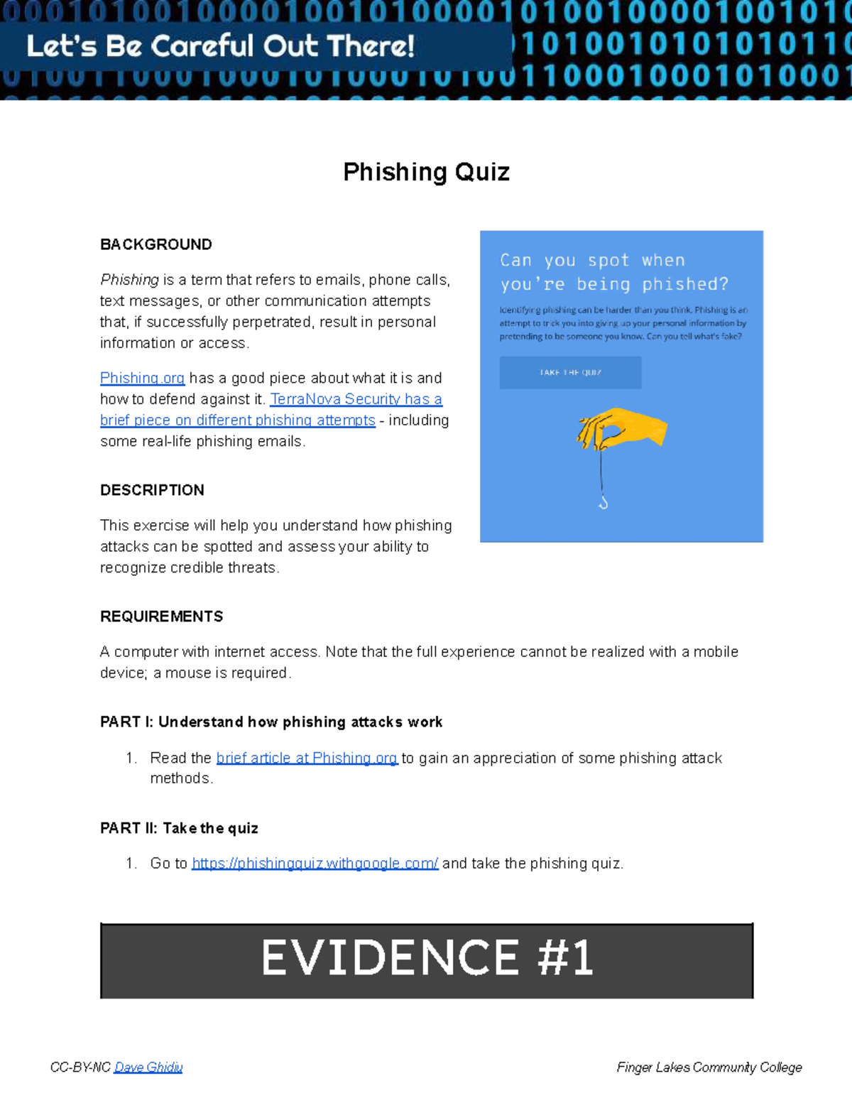 Phishing Quiz - Recognizing Threats and Defenses - Studocu
