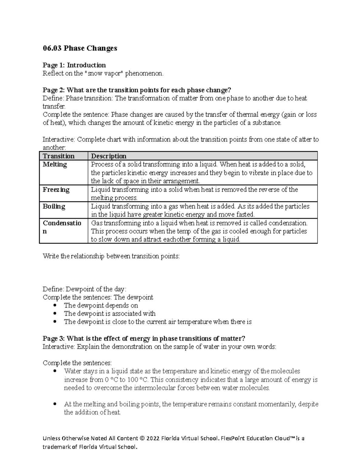 06 03 Phase Chnages - This is for chemistry class - 06 Phase Changes ... 06 03 Phase Chnages - This is for chemistry class - 06 Phase Changes ...