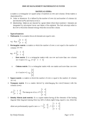 BMS 100 SET Theory Examples WITH Solutions (1) - Management mathematics ...