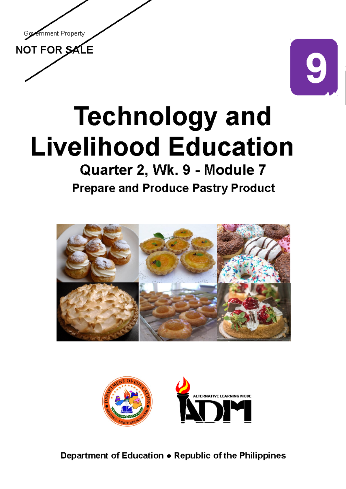 TLE9 Q2 Module 7: Prepare & Produce Pastry Products Guide - Studocu