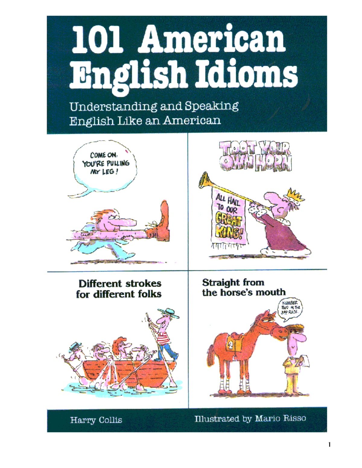101 American English Idioms: Mastering Colloquialisms for Fluency - Studocu