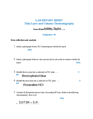 Bromination Cinnamic Acid Lab Report - LAB REPORT SHEET Bromination of ...