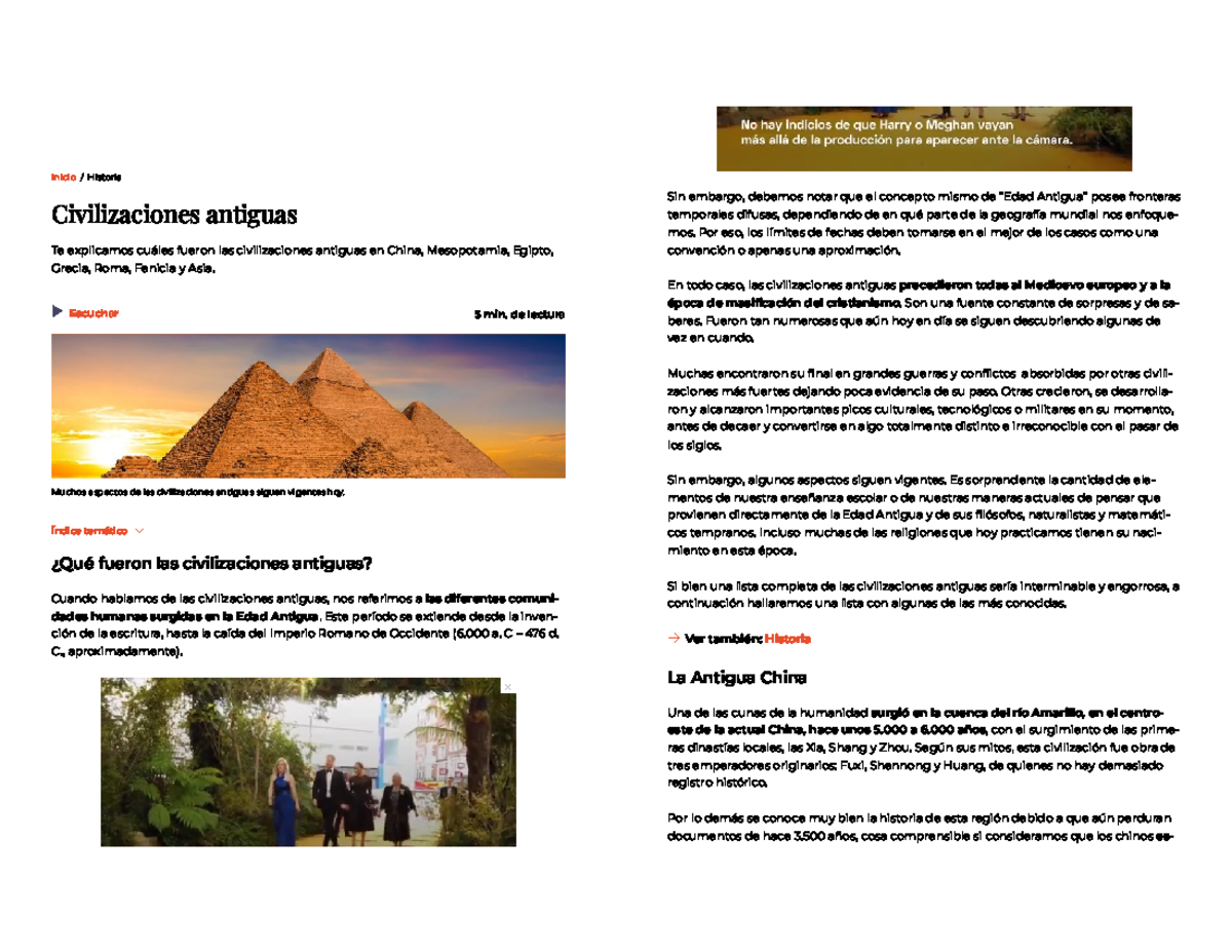 Lista De Civilizaciones Antiguas Cronología De Las Civilizaciones