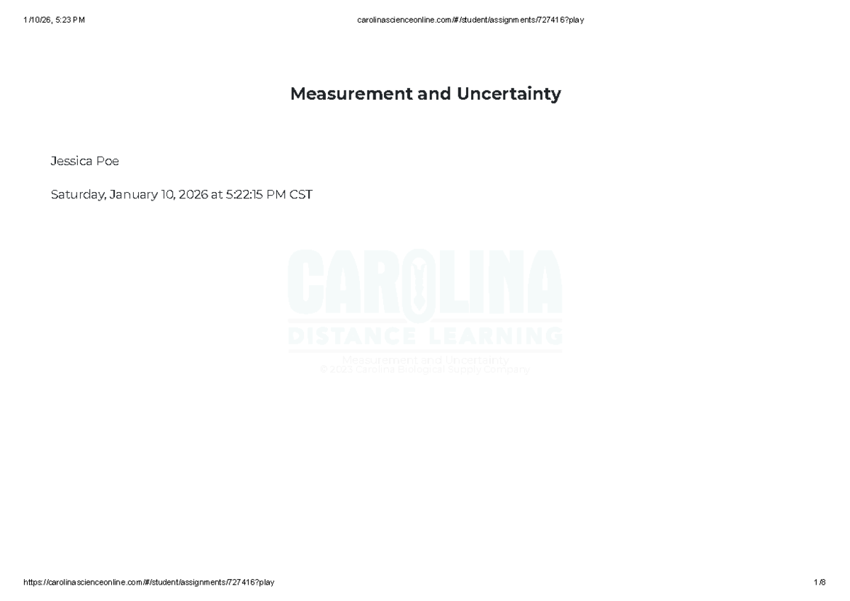 PHY Lab Module 1: Measurement and Uncertainty Analysis - Studocu