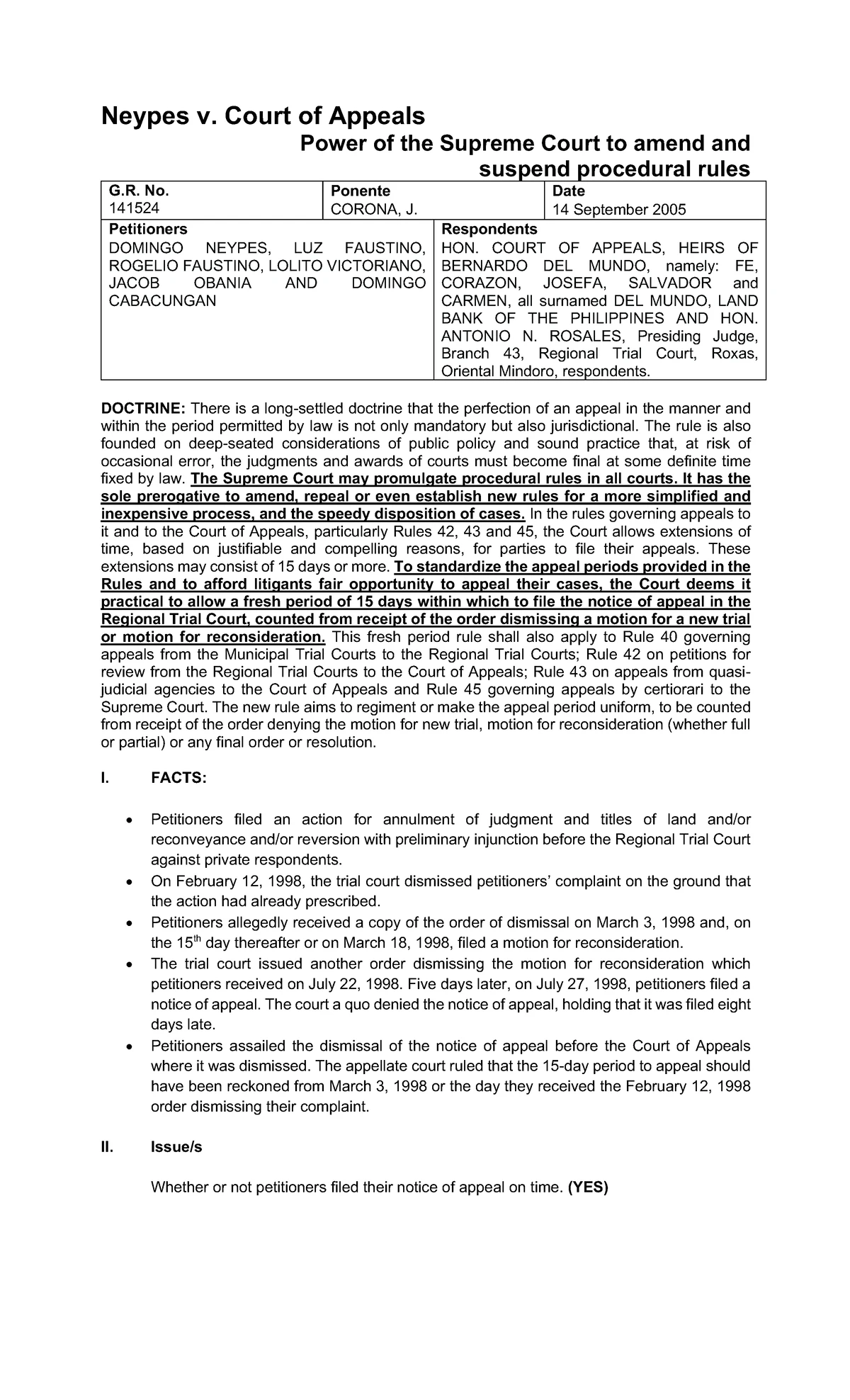 84. Case Study: Heirs of Josefina Gabriel v. Cebrero (G.R. No. 222737) - Studocu