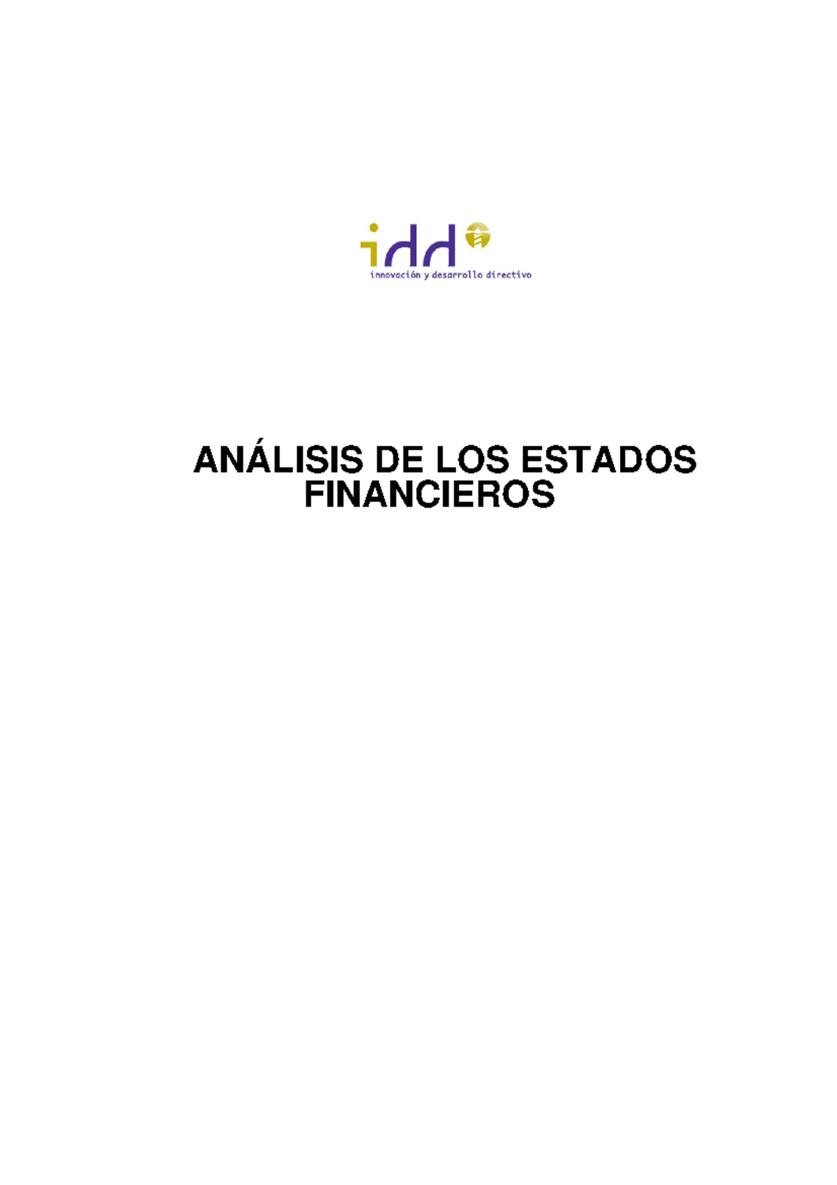 Manual de Análisis Financiero: La Pirámide de Dupont y Más - Studocu