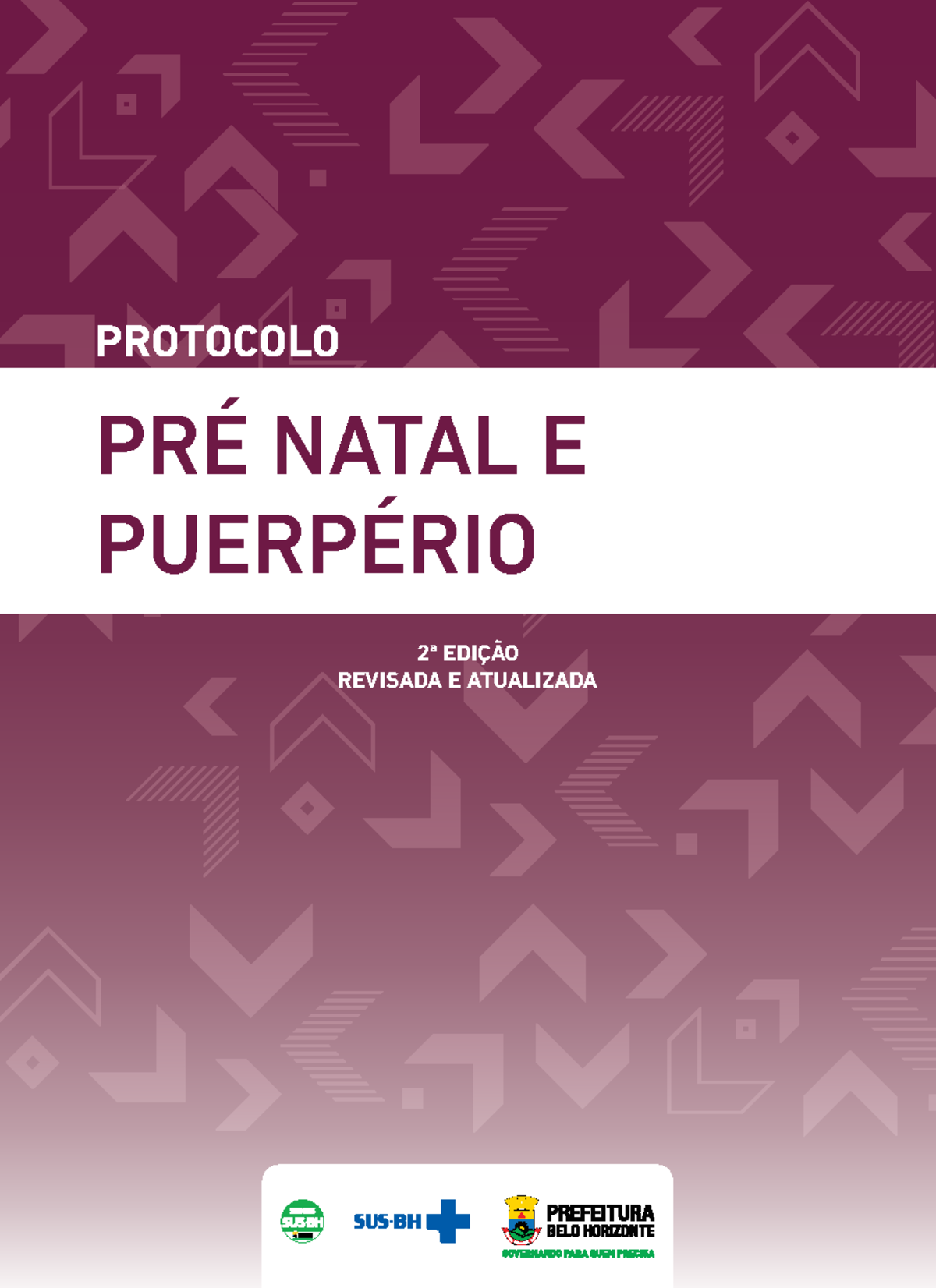 Protocolo Atualizado de Pré-Natal e Puerpério - 2ª Edição 2019 - Studocu