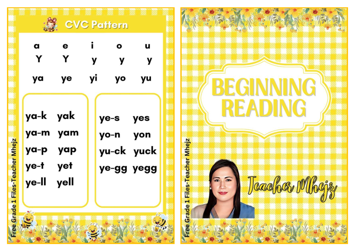 CVC Patterns for Beginning Reading - Grade 1 (Teacher Mhejz) - Studocu