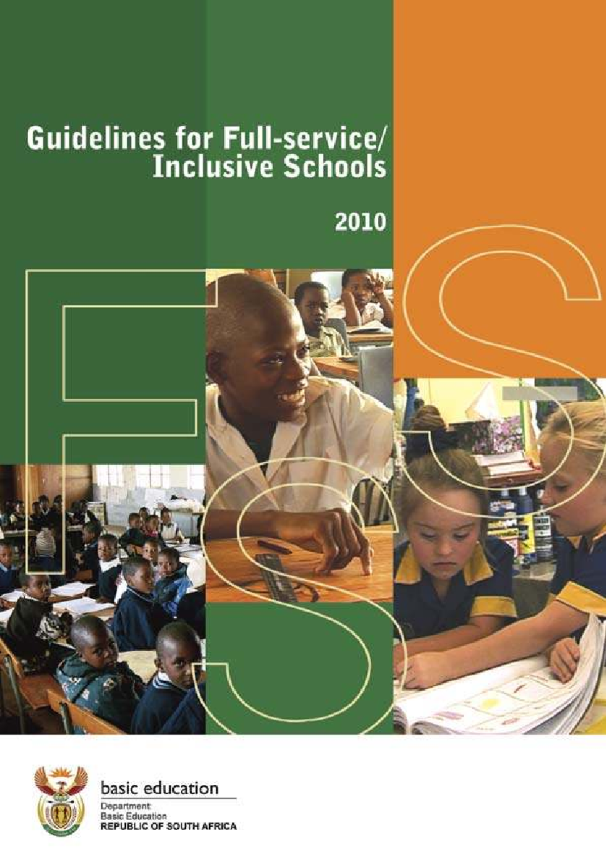 Full Service School Guidelines 2010: Building Inclusive Education - Studocu