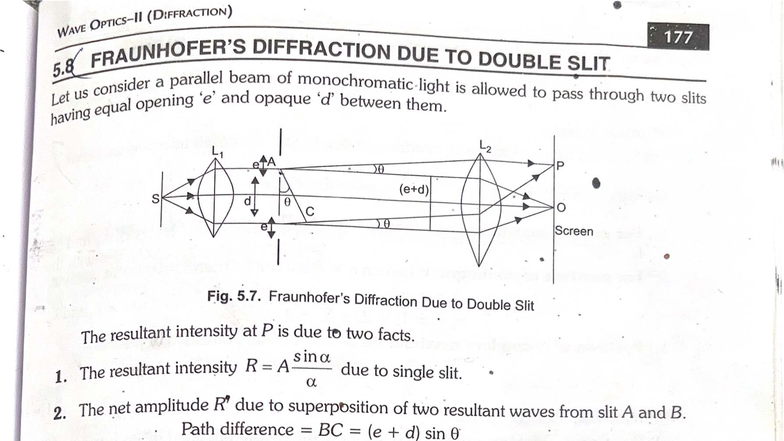 Physics Notes Unit 4: Intensity and Diffraction Patterns - Studocu