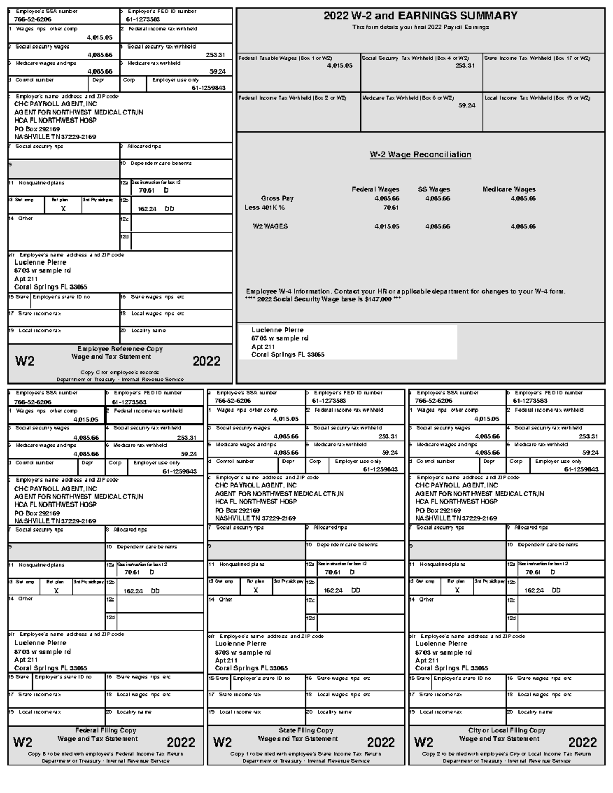 W2document 1-25-2024 - n/a - a Employee's SSA number 766-52- b Employer ...