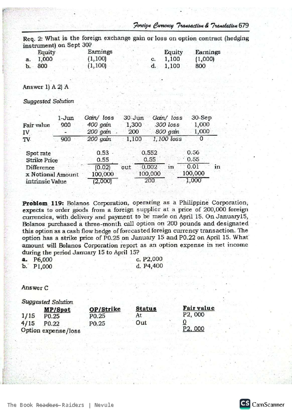 Job Order Costing and Foreign Currency Translation 679 Analysis - Studocu