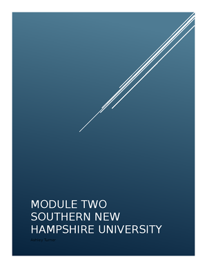 Week six - week six assignment. - FIN 340 Module Six Journal Guidelines ...