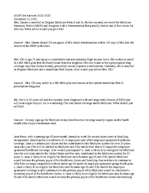 AHIP Module 3 Questions AND Answers 2022-2023 - AHIP Module 3 QUESTIONS ...