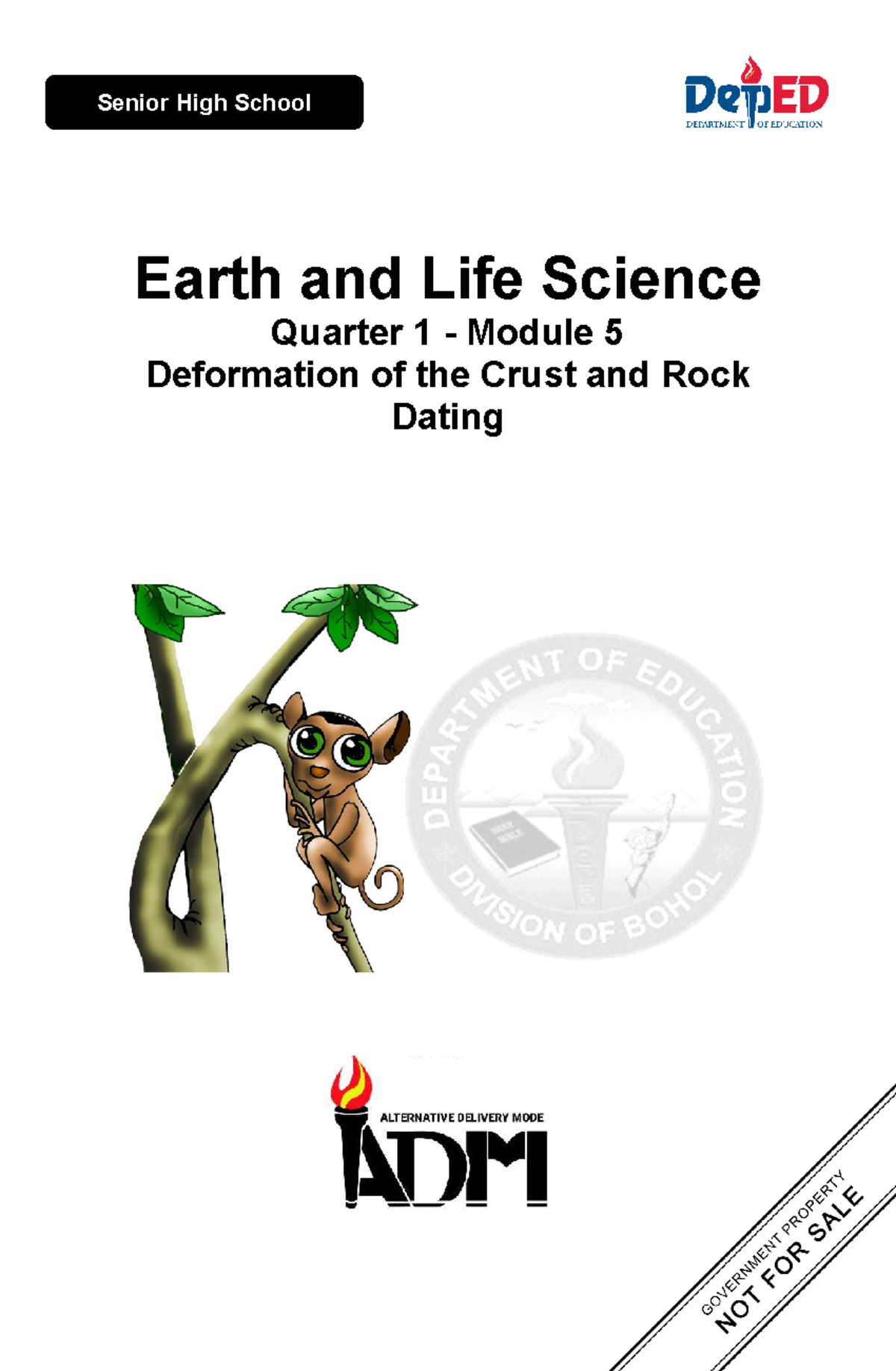 ELS Q1 Module 5: Deformation of the Crust & Rock Dating - Studocu