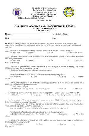EAPP module 4 10-12 Writing a Position Paper - English for Academic and ...