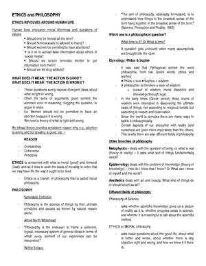 CHAP. 2 Lesson 2 Moral Dilemma - CHAPTER 2 MORAL STANDARDS AND MORAL ...