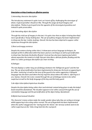 Visual Techniques - Visual Techniques Term Definition Body language and ...