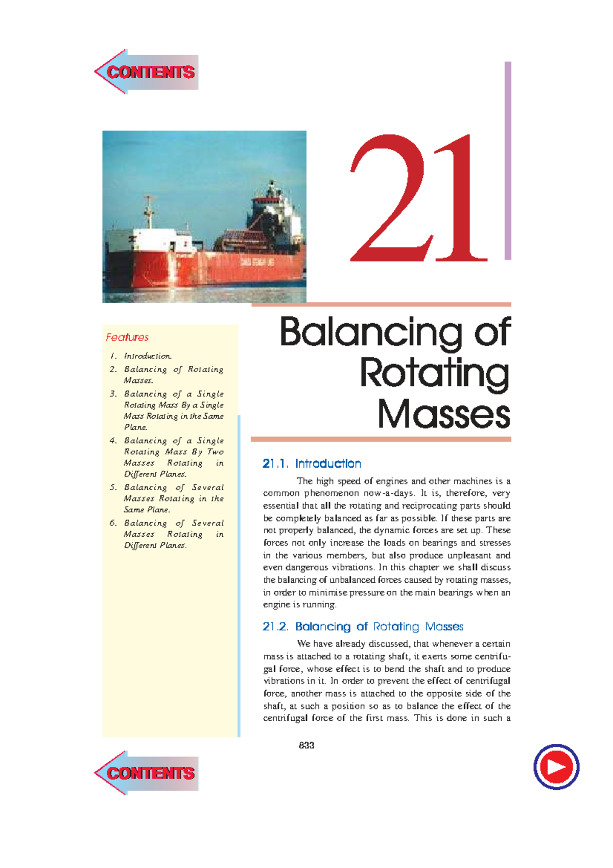 Balancing of Rotating Masses: Chapter 21 Overview (ME 101) - Studocu