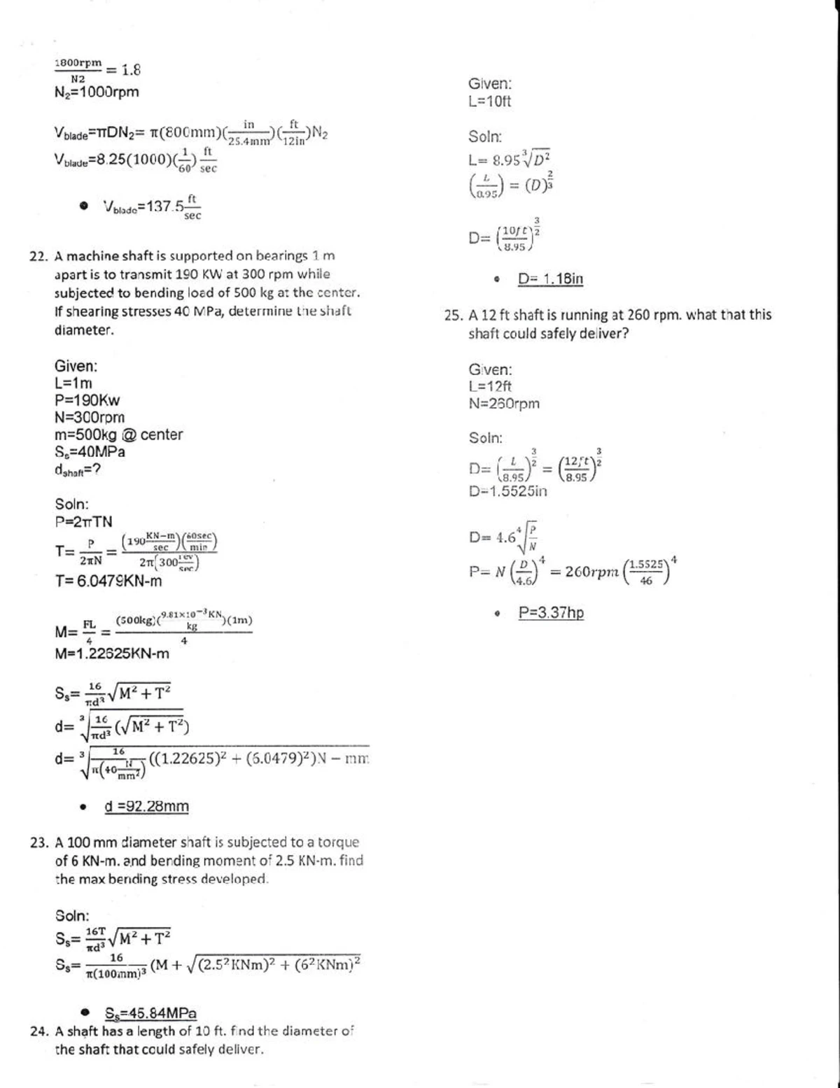 Problem Solutions Mechanical Engineering-5 - dcterrnirre tlrc strcss deveioy if jr:i rl ...
