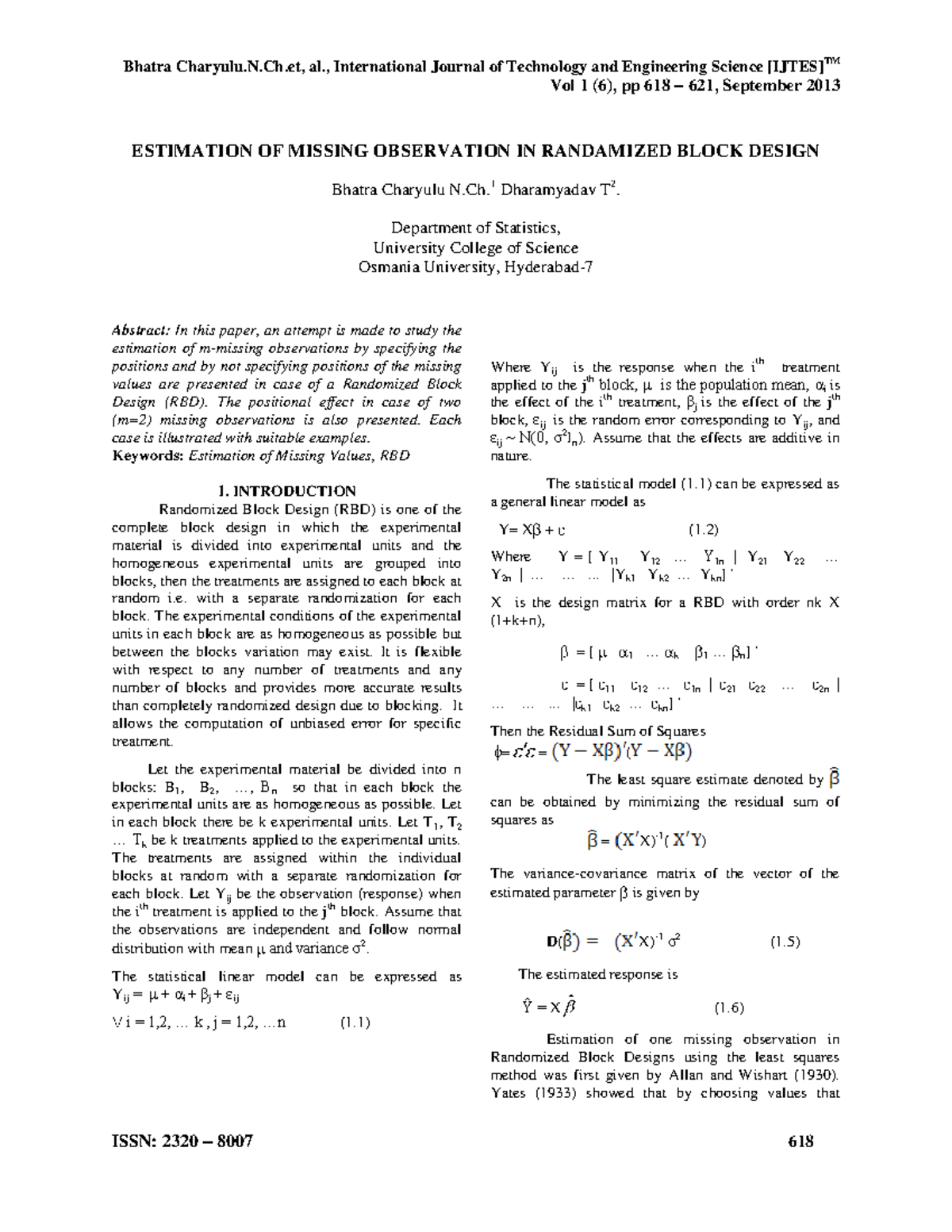 6.Estimation of Missing values in RBD - dwarakbhat@rediffmail.com - 3 ...