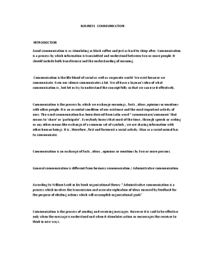 BBA 1st Year-Communication Skills Notes (NEP)-Prof. Shraddha Sengar ...