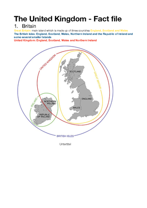 Summary & Outline - Handout mit Beispiel - Summary & Outline highlight ...