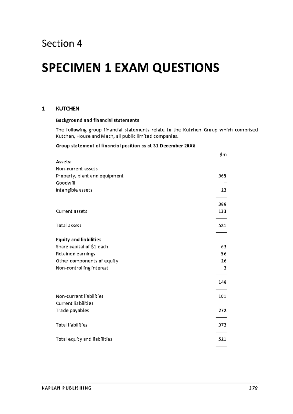 SBR Strategic Business Reporting Specimen Exam Questions and Answers ...