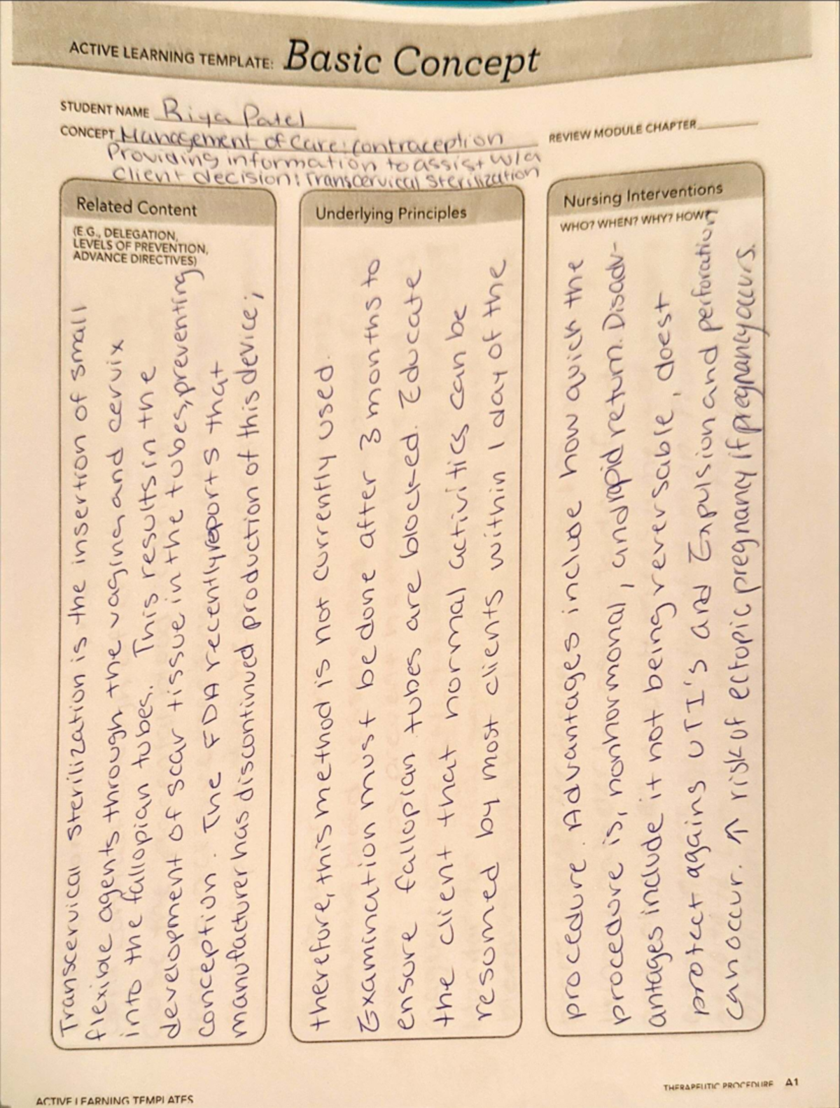 OB Practice B Remediation: Active Learning Template for Nursing ...