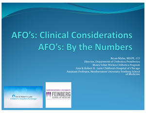 Knee Flexion Assessment and AFO Application in Patients: A Study ...