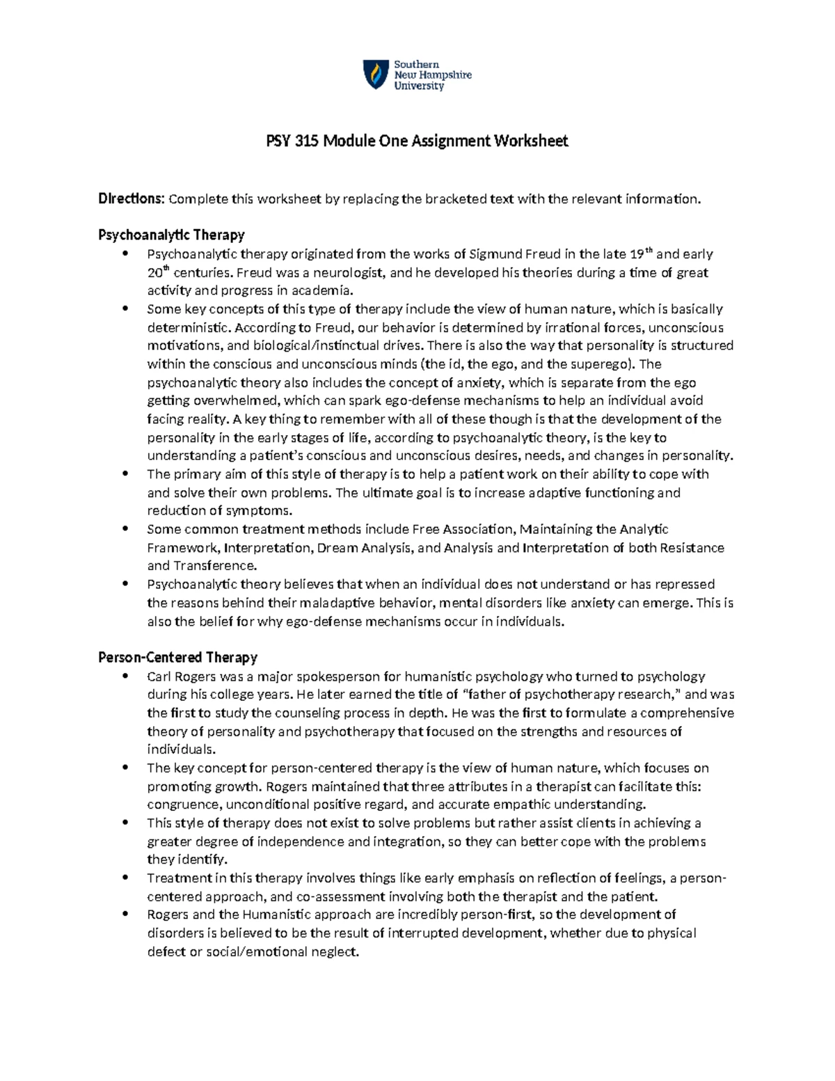 PSY 315 Final Exam Journal: Overcoming Barriers to Mental Health - Studocu